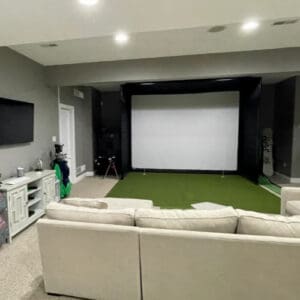 Custom DIY Golf Simulator Enclosure Build Guide