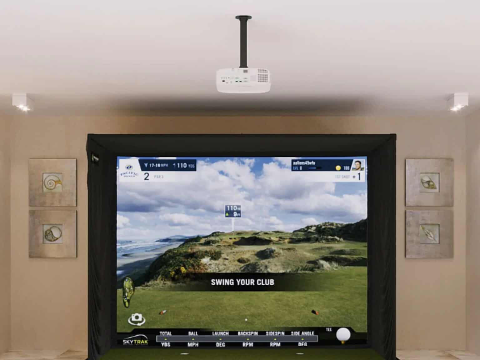 9 Best Projector Mounts for Golf Simulator | Reviews & Guide
