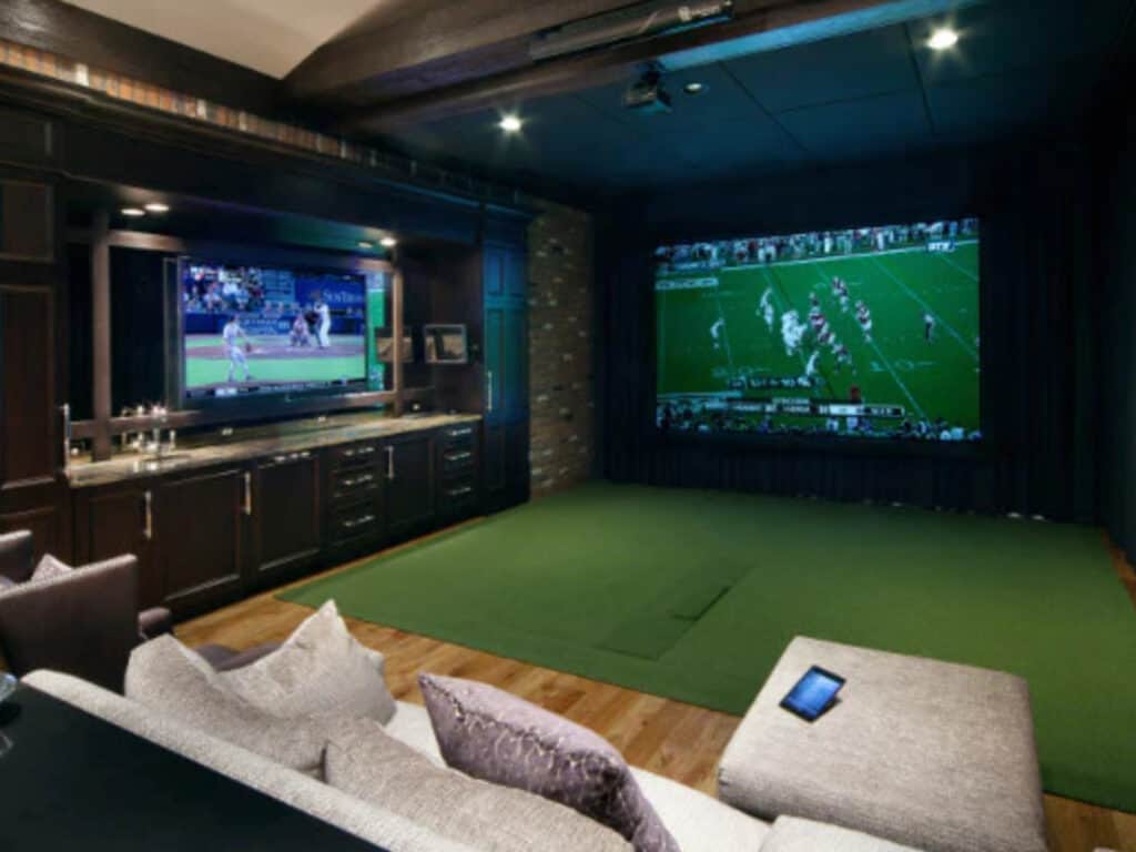 Golf Simulator Home Theatre Combo Guide