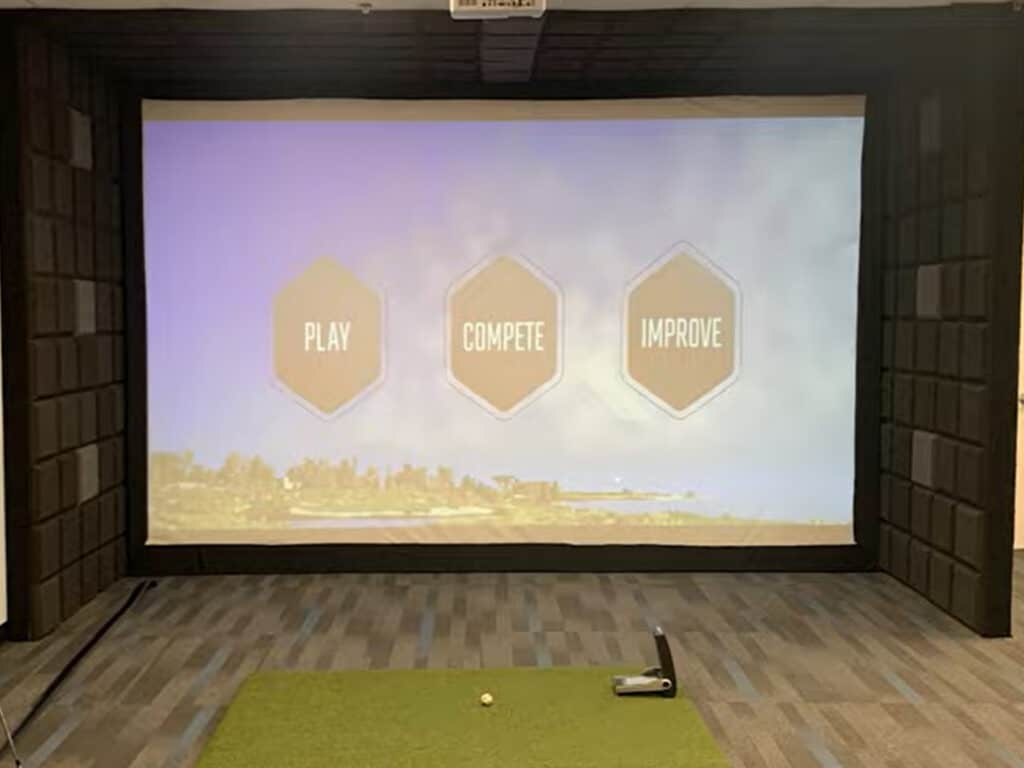 Golf Simulator Wall & Ceiling Padding: Complete Safety Guide