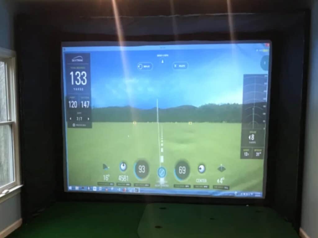 Golf Impact Screen Distance from Wall: A Comprehensive Guide