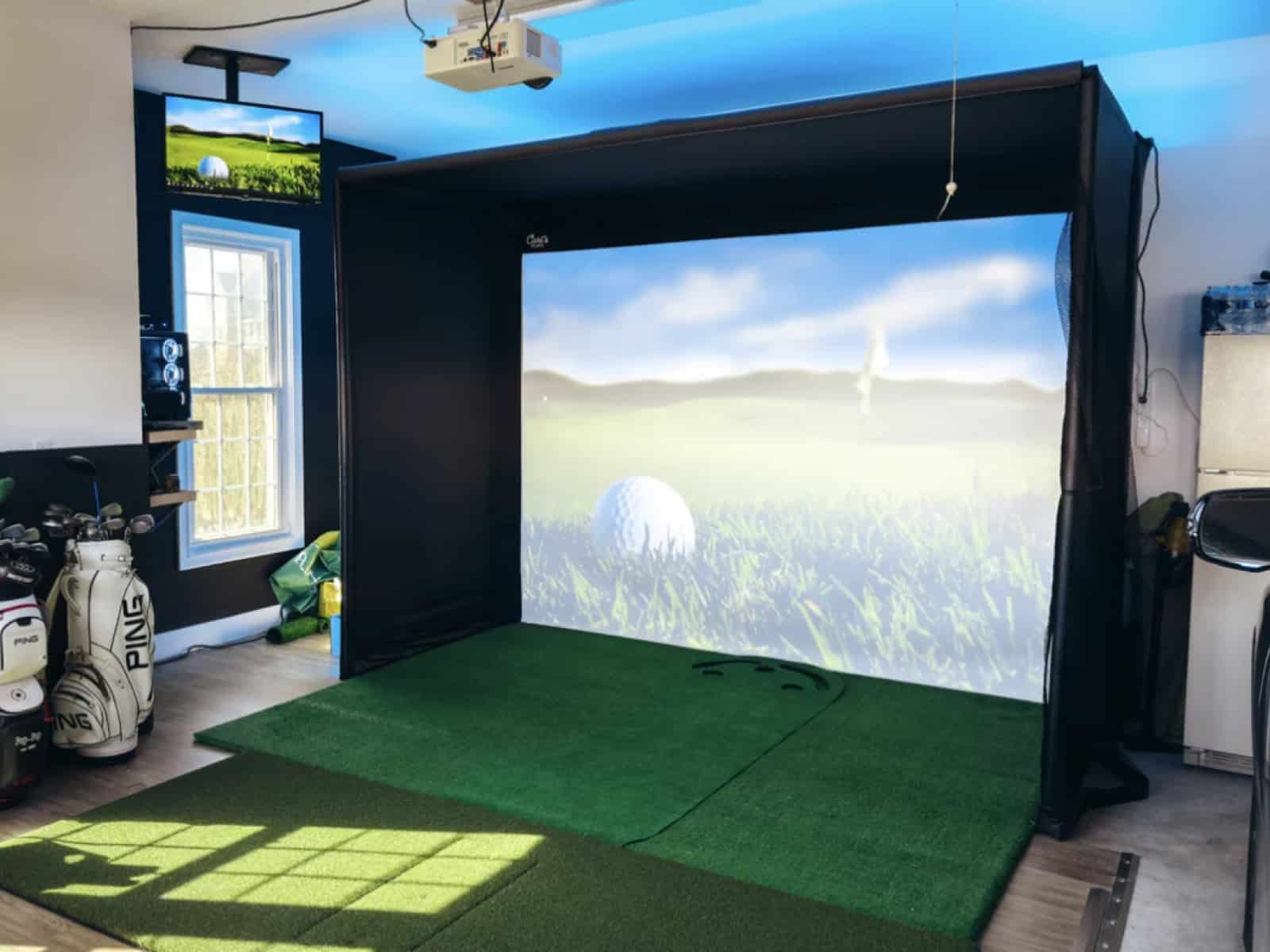 How To Build DIY Golf Simulator Screen: Steps, Costs, Material...